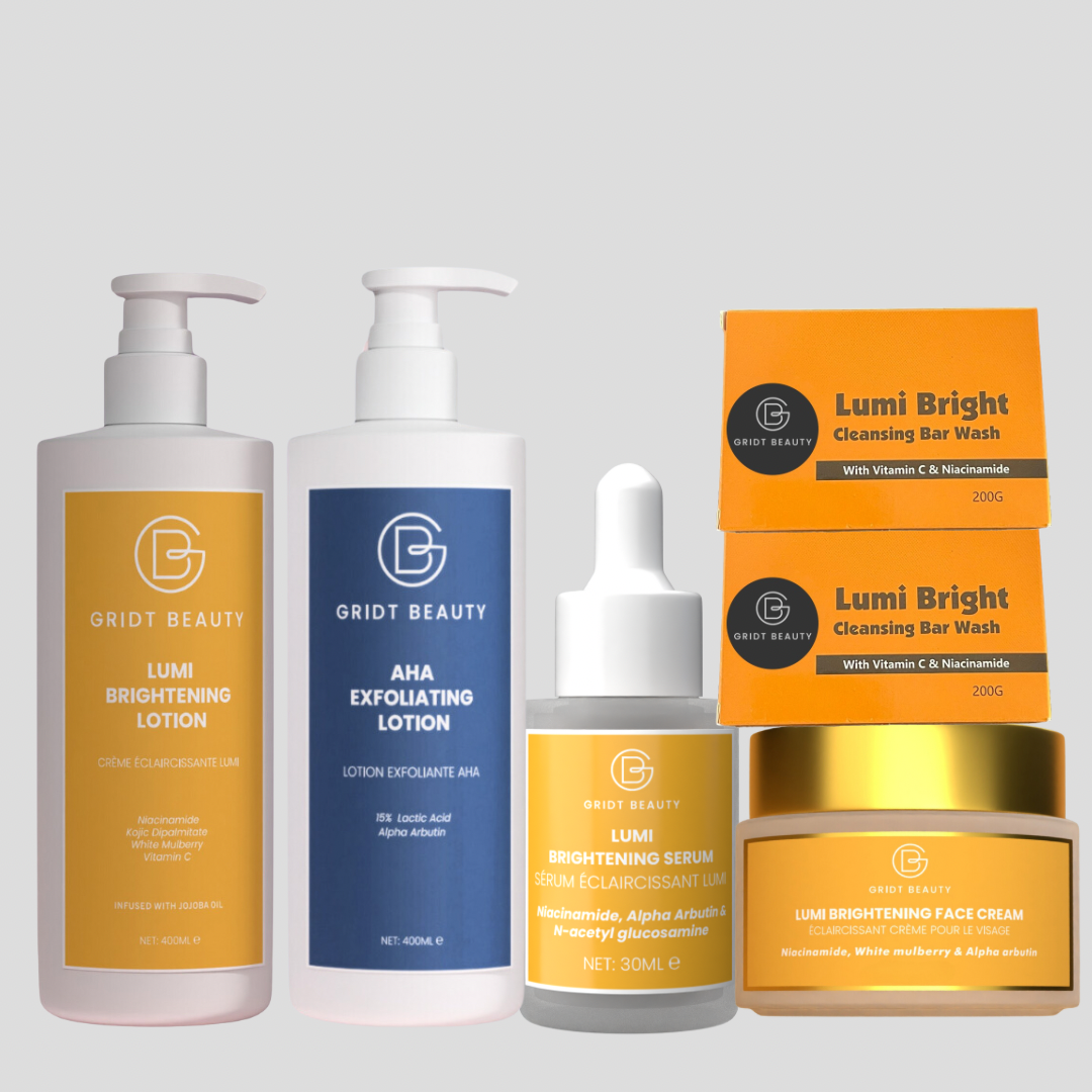 Lumi Bright, Stretchmarks & Scars Full Kit | Gridtbeauty